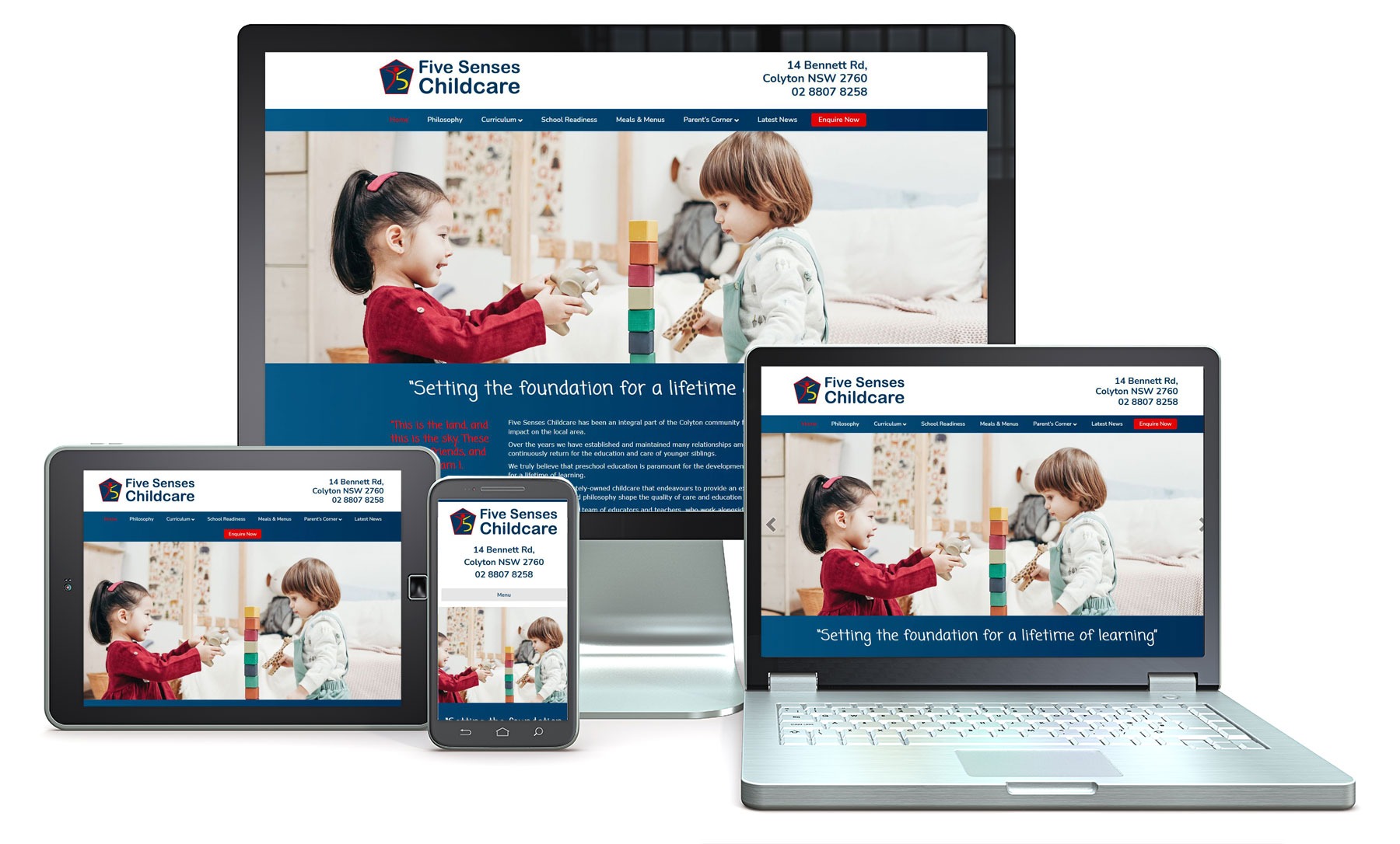Childcare websites and day care websites designed by Childcare Web ...